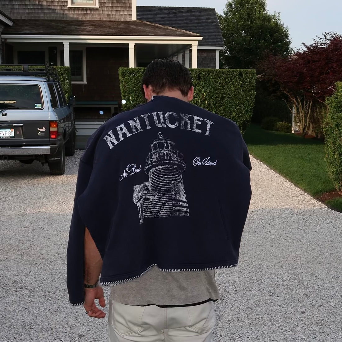 NANTUCKET "ON ISLAND" HOODIE – NO BAD